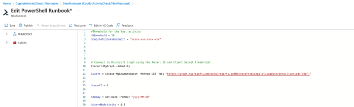 Automatically Unassign The License Of Inactive Copilot Users A Blog About Automation And