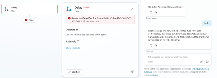 Copilot Studio: How do I create a delay in an agent’s action? | A blog ...
